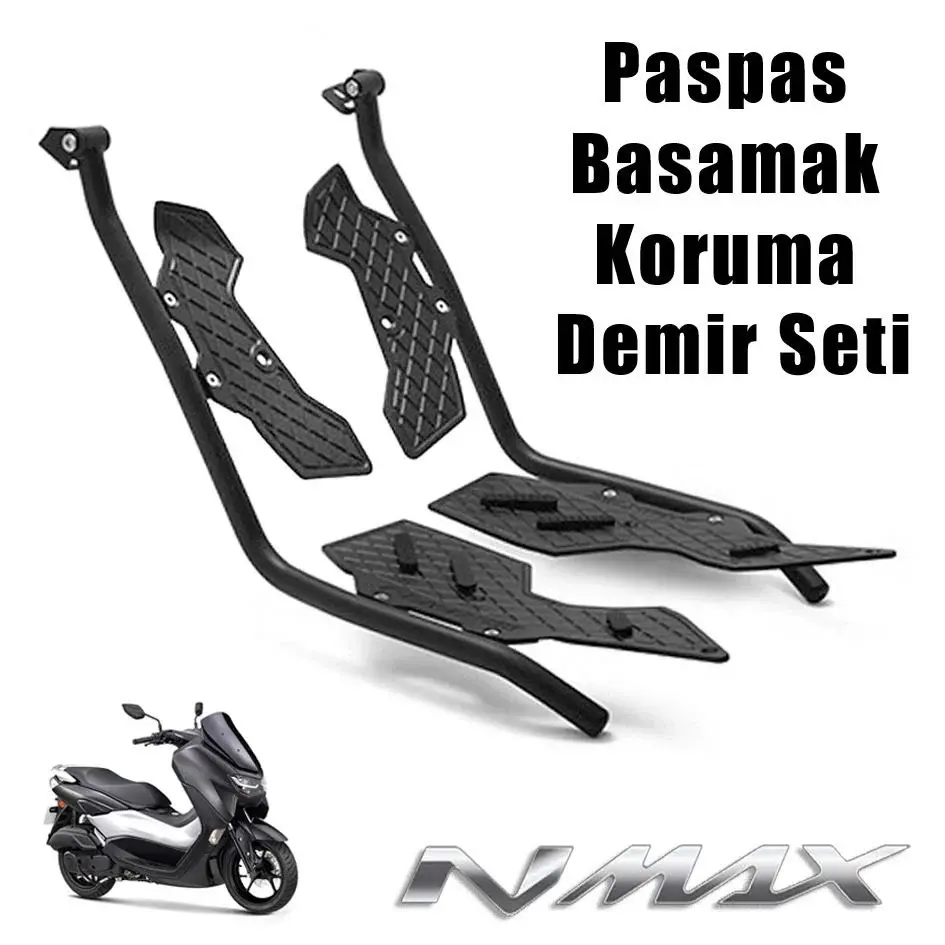 Nmax 125 Tech-Max Basamaklı Koruma Demiri